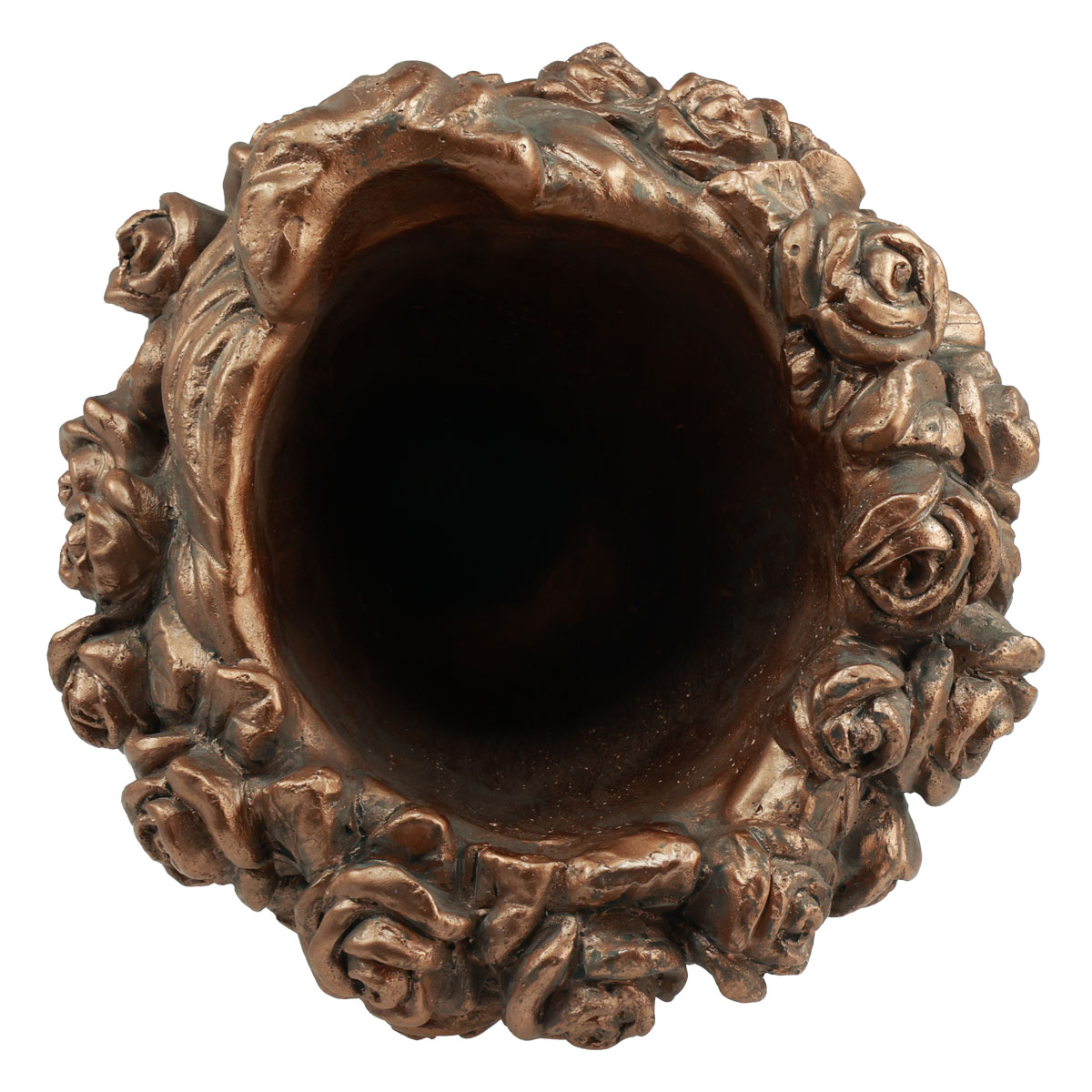 Floristik24.be Pot de fleur visage tête de plante jardinière béton H27 ...