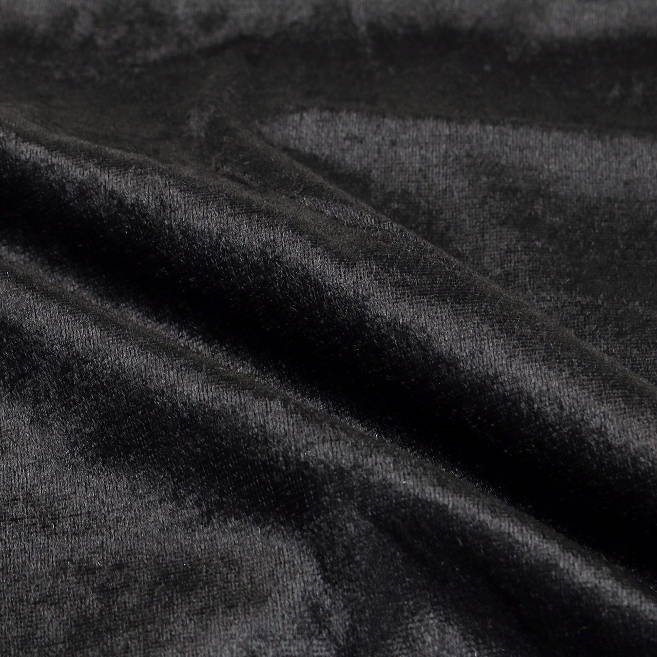 Floristik24.be Tissu déco velours noir 140cm x 270cm-7390-150-schwarz