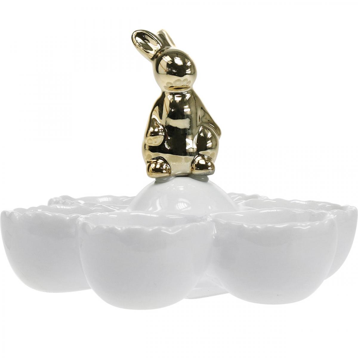 Floristik24.be Coquetier assiette à oeufs de Pâques assiette à oeufs en ...