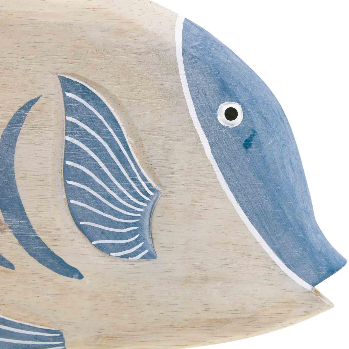 Floristik24.be Déco poisson en bois grand, déco poisson debout H30cm ...